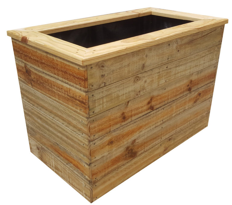 Café barrier Planter box – 1500 x 350 x 850 + lockable wheels - Solid ...